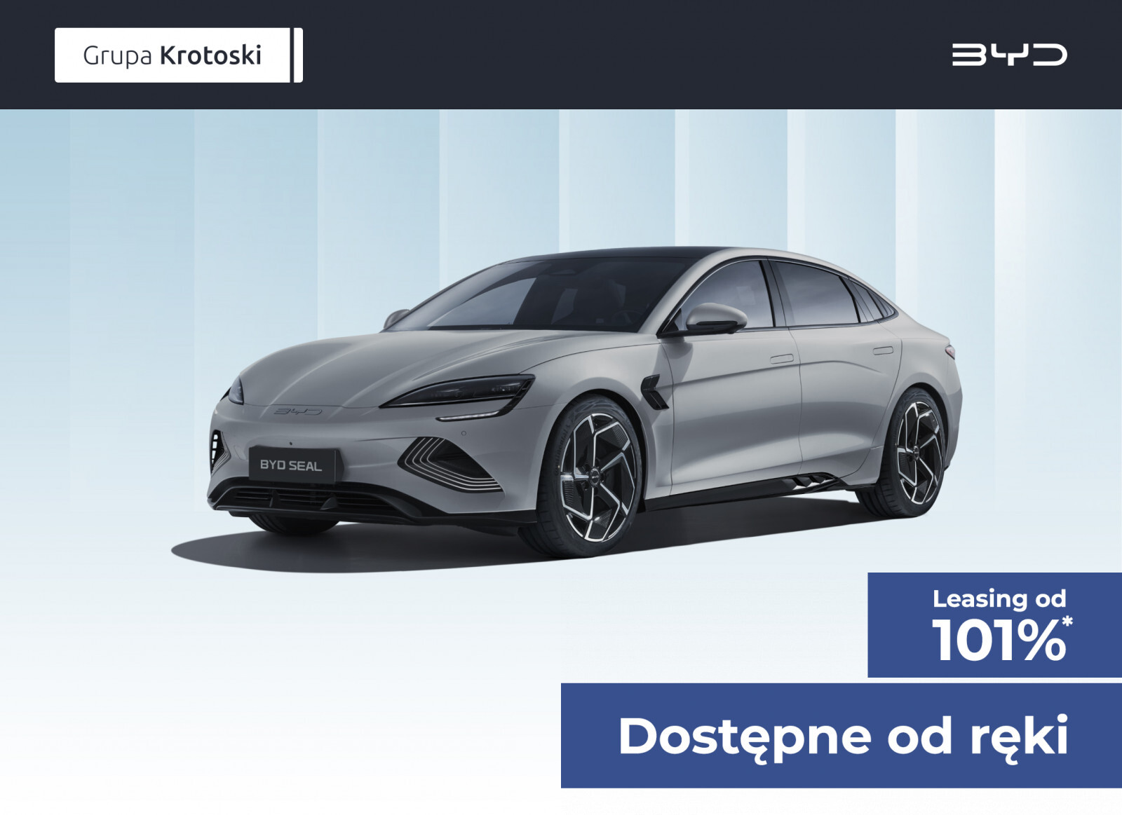BYD Seal, elektryczny, automatyczna, 2025 - Nowy | Grupa Krotoski